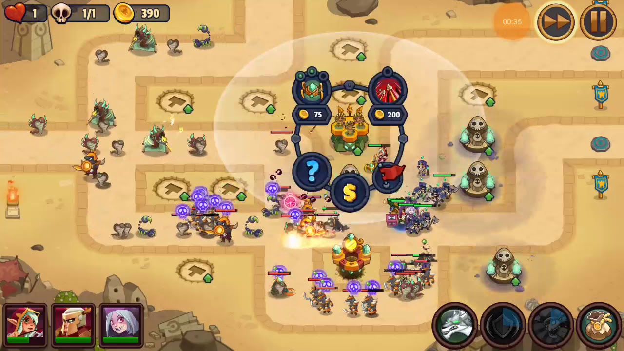 Legendary - lvl 63 (Anubian Angels) World 3 - Realm Defense - YouTube