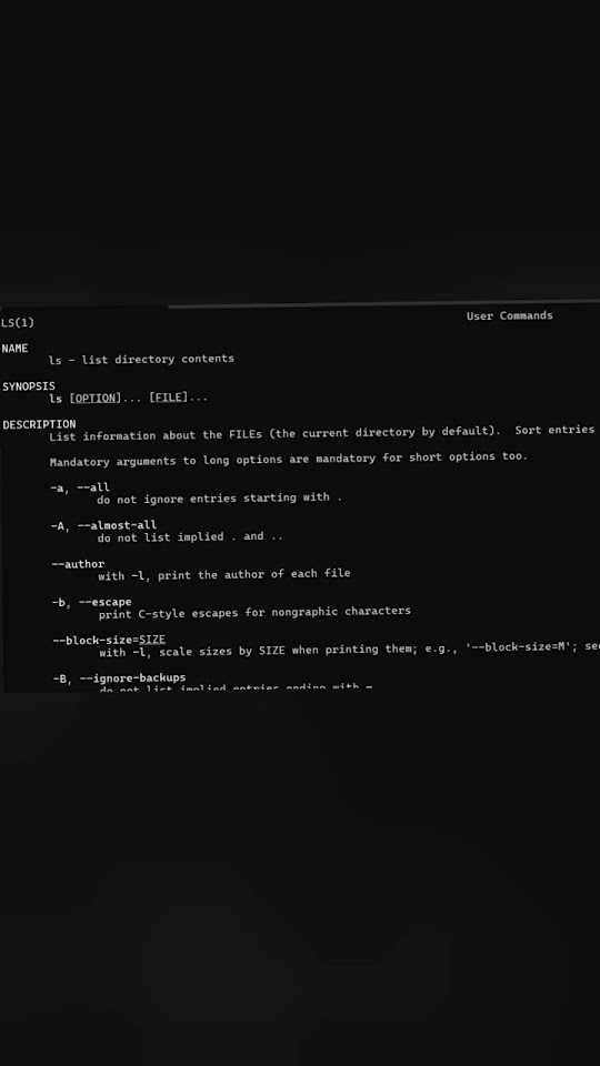 How To Use Man Command In Linux Learnlinux Learning Shorts Viralshorts Unixcommands