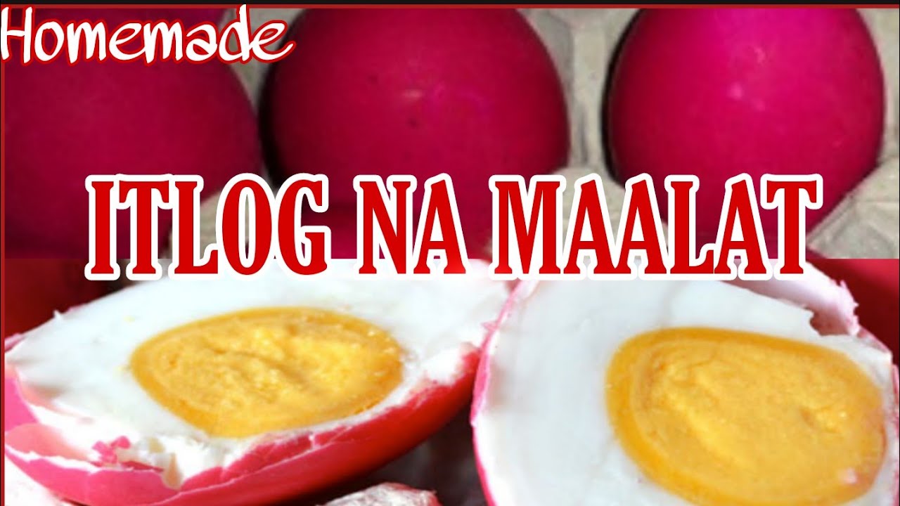 Homemade Itlog na maalat/Salted Egg/Jaaam Network. - YouTube