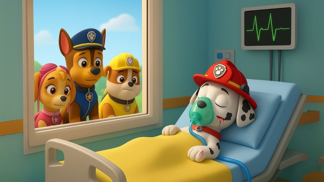 Paw Patrol 3D Animation: Marshall Runs Away From Home! Why Doesn't ...