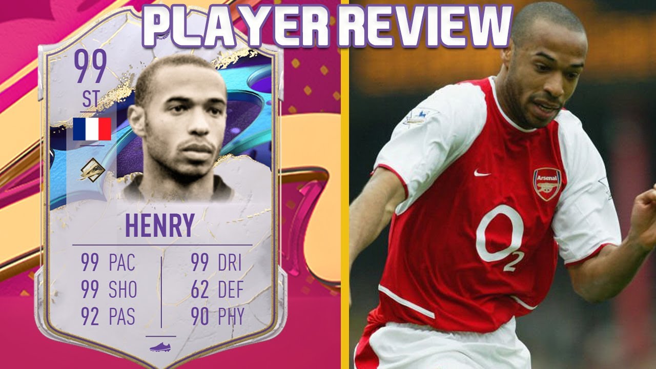 THE KING! 99 COVER STAR ICON HENRY PLAYER REVIEW! FIFA 23 ULTIMATE TEAM ...