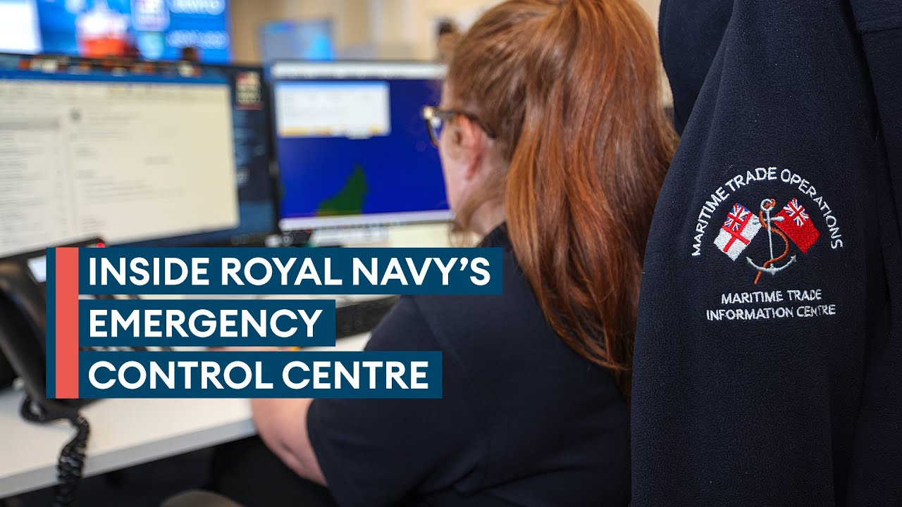 Behind the scenes of Royal Navy control room responding to Houthi Red ...