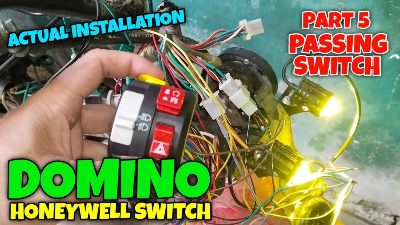 DOMINO HONEYWELL SWITCH ACTUAL WIRING INSTALLATION ( PART 5 ) - YouTube