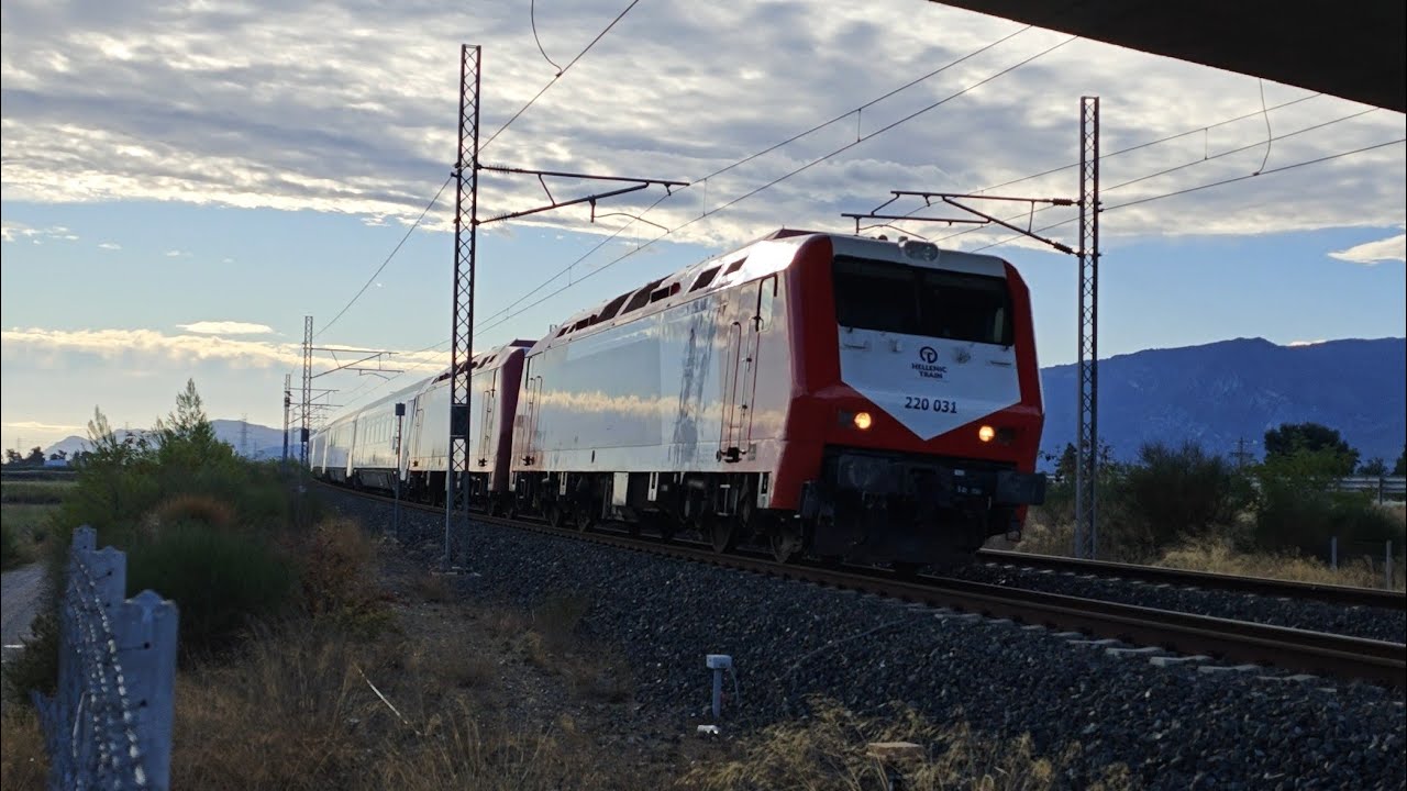 Intercity 50 (Athens-Thessaloniki) 03/10/2025 - YouTube
