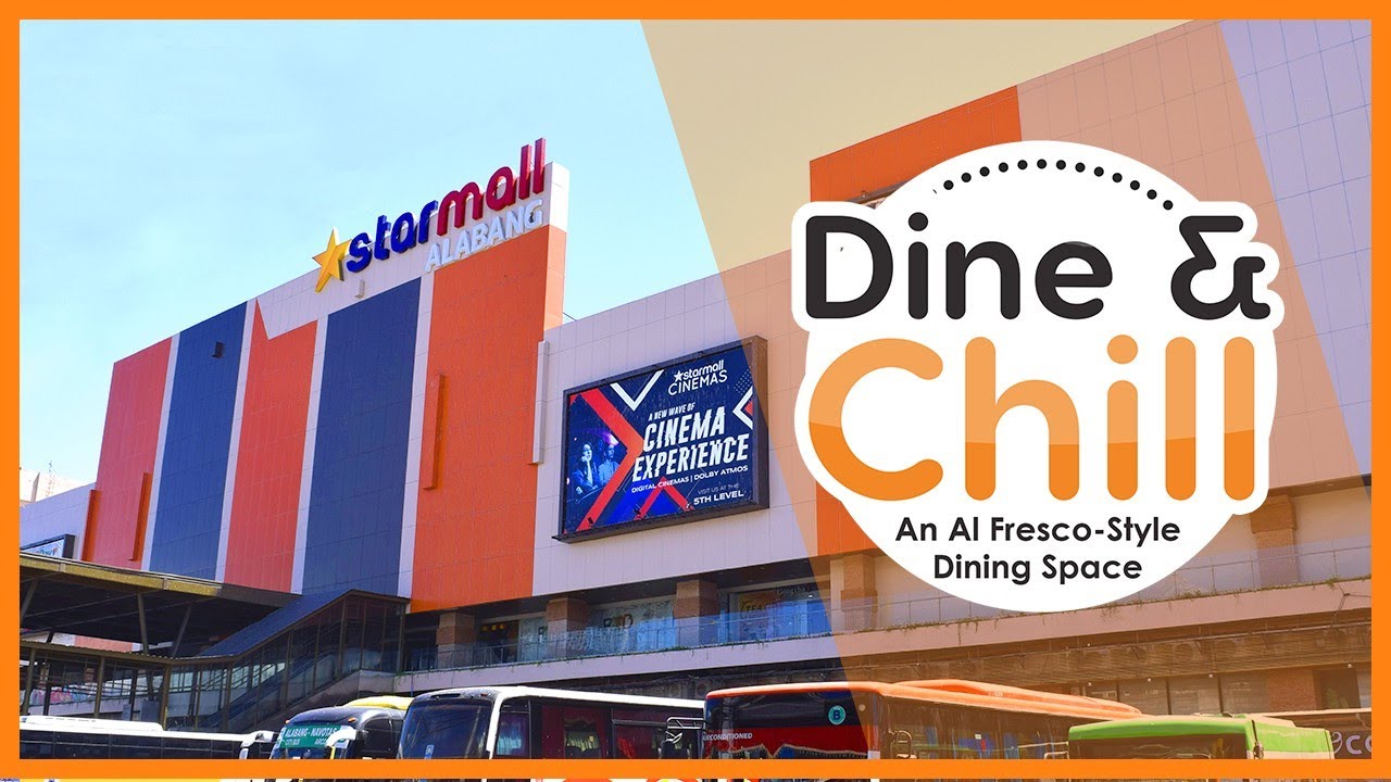 Dine and chill in Starmall Alabang! - YouTube
