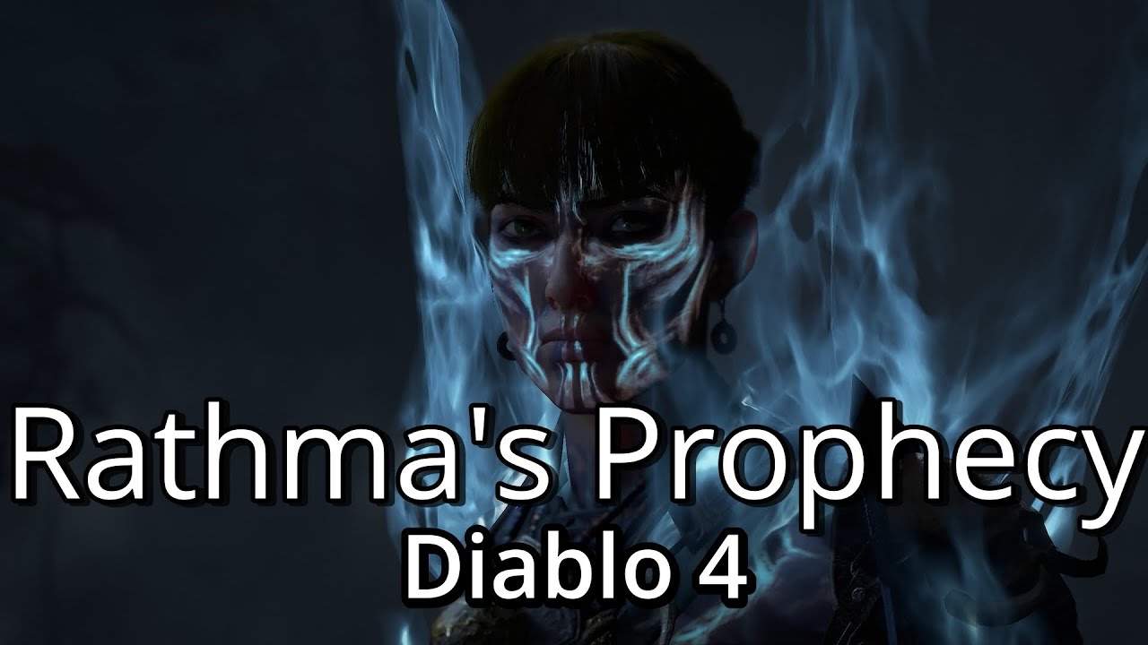 Diablo 4 Vessel of Hatred - Rathma's Prophecy Cutscene - YouTube