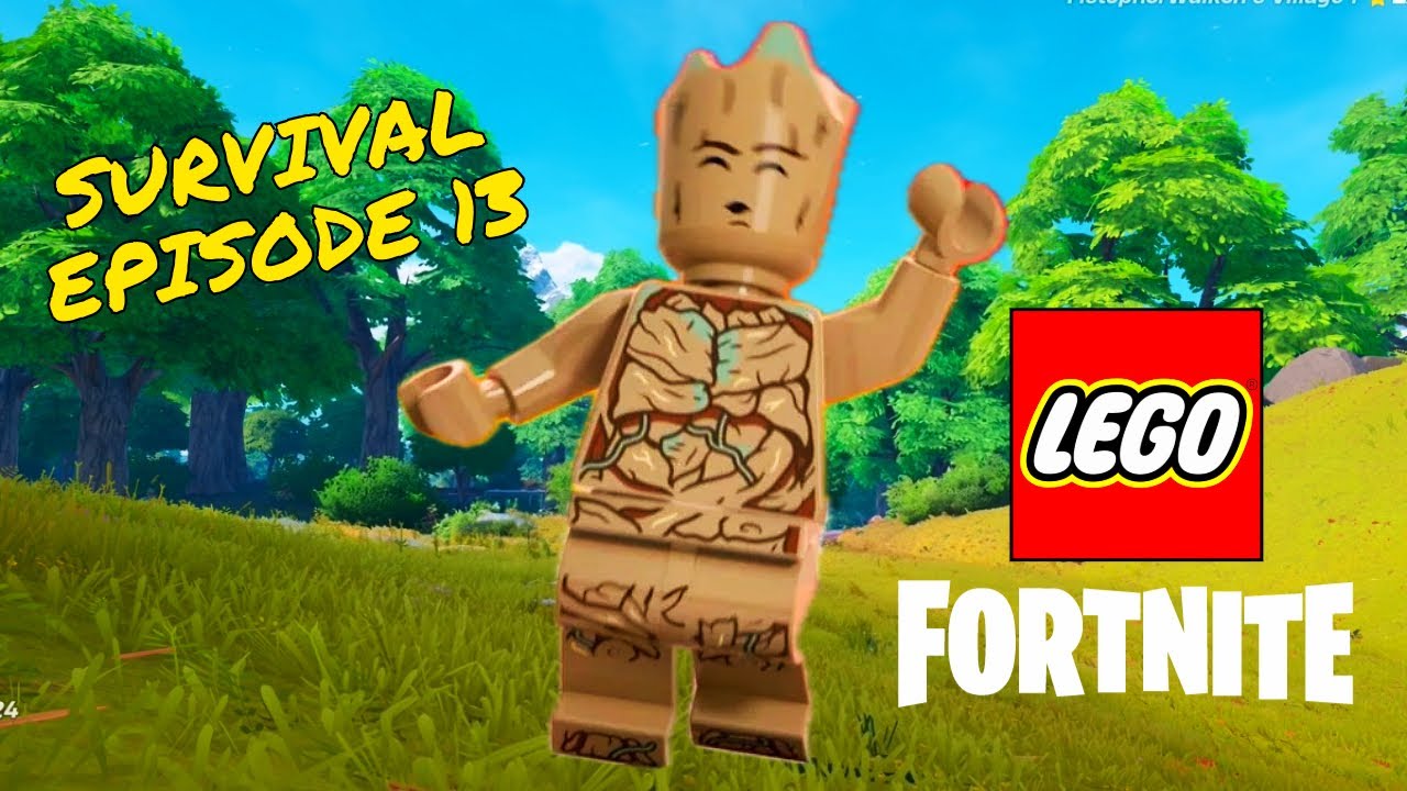 LEGO Fortnite Survival Series: Episode 13 Meeting Groot’s Family ...