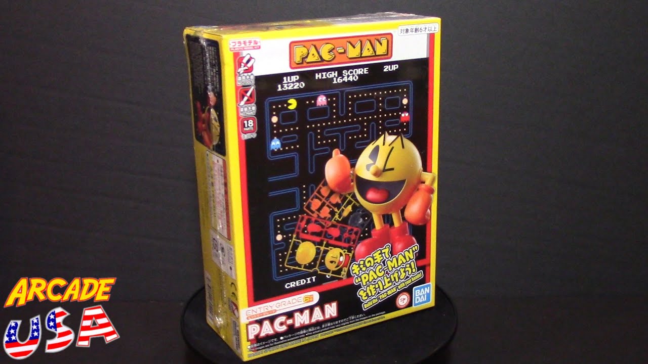 Pac-Man Model Kit! (Bandai) - YouTube