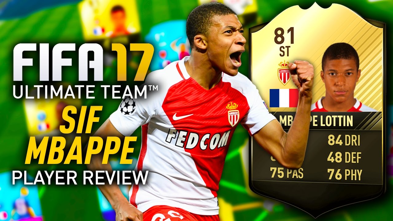 FIFA 17 SIF MBAPPE (81) *CHEAP BEAST* PLAYER REVIEW! FIFA 17 ULTIMATE ...