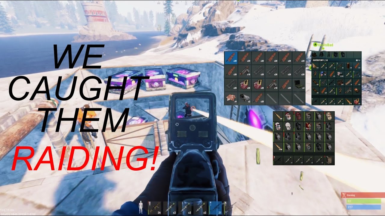 GETTING ONLINE RAIDED A FEW HOURS ON THE SERVER! - Rust Console Edition ...