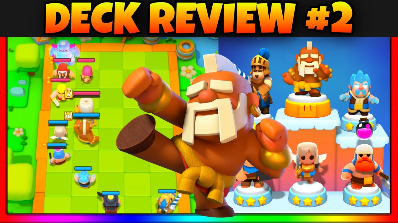 The BEST Clash Mini Decks - Deck Review #2 - INSANE MONK DECK - YouTube
