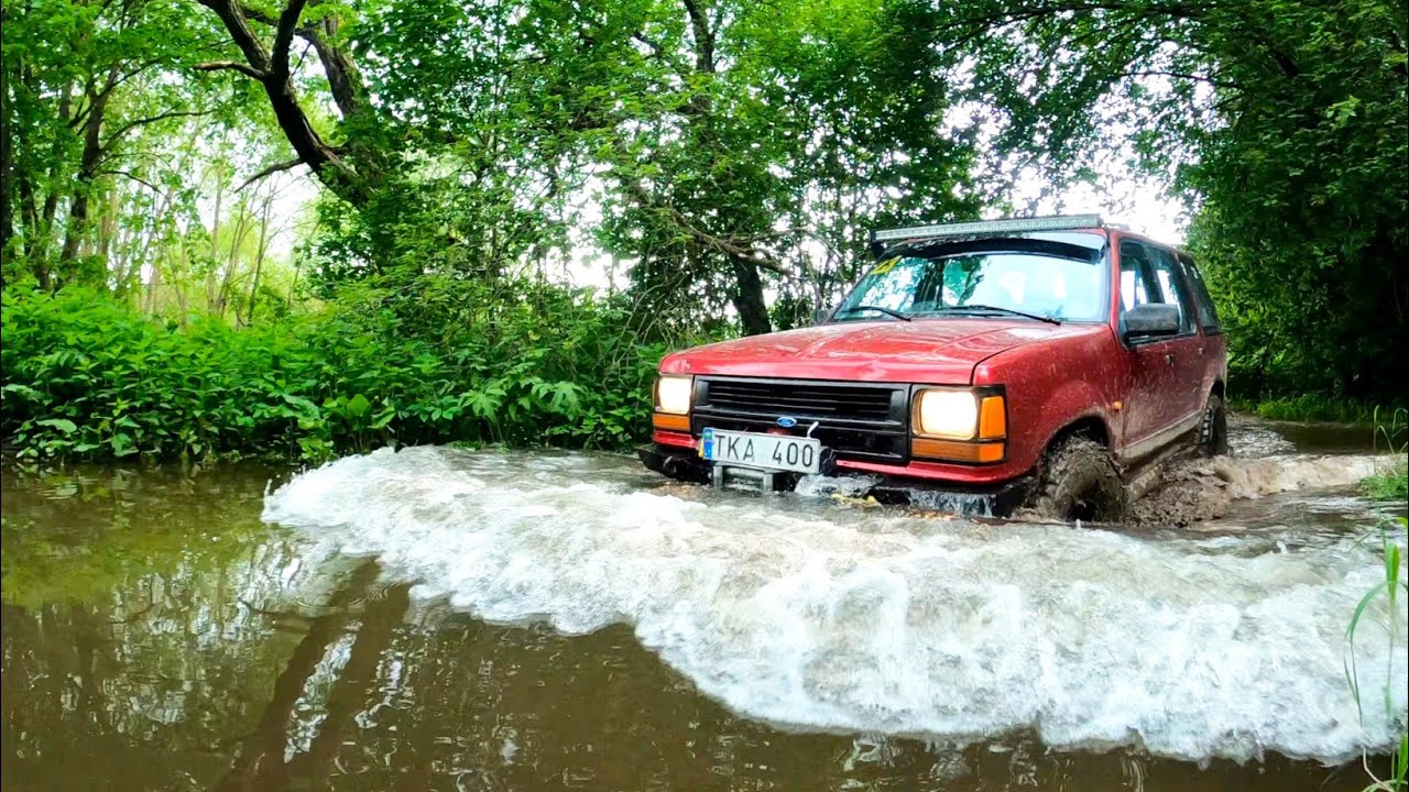 Watch a First-Gen Ford Explorer Try to Conquer Fords on an Overlanding ...