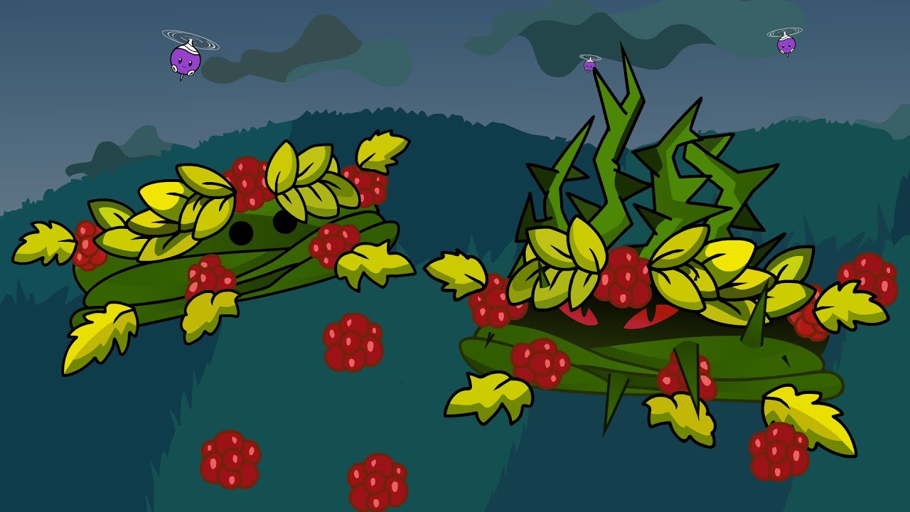 Crazy Bramble Bush Plants vs. Zombies 2 New Plant Animation - YouTube
