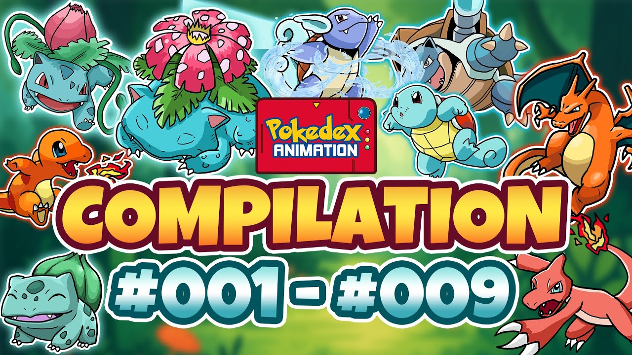 🔥 Watch Every Gen 1 Pokémon Starter Evolve – From Bulbasaur to ...
