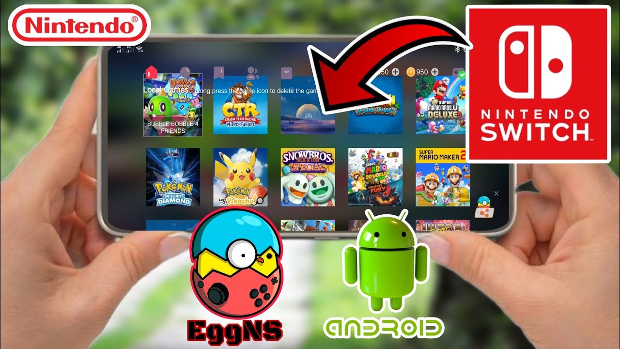 Cómo Descargar y Configurar emulador EggNS para ejecutar juegos de NINTENDO SWITCH En Android ...