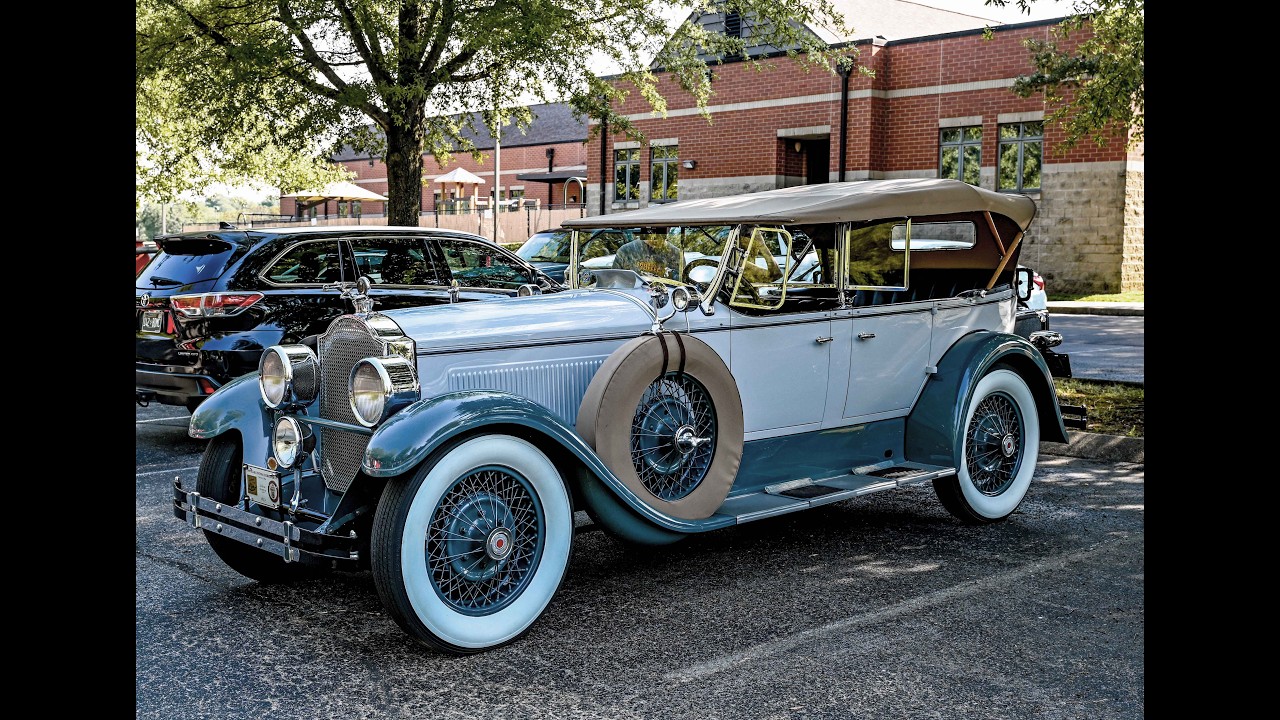 Elegant, Classy & Just Plain Cool: 1927 Packard Six Five Passenger Phaeton - YouTube