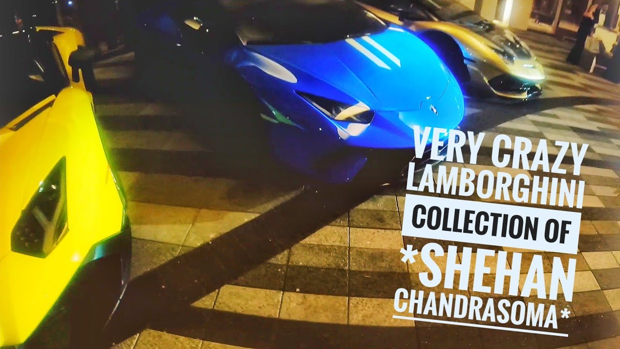 Lamborghini festival before party with [Shehan Chandrasoma's] Crazy ...