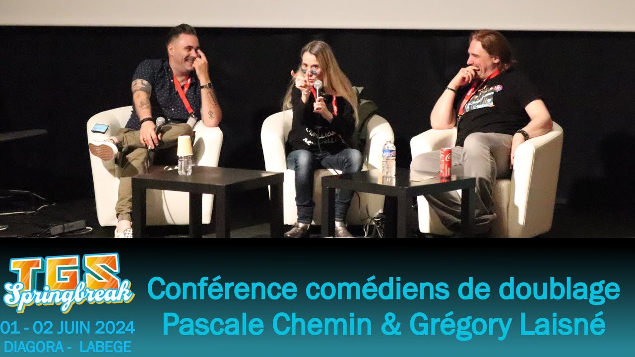 [TGS 2024] Springbreak - Conférence comédiens de doublage - Pascale ...