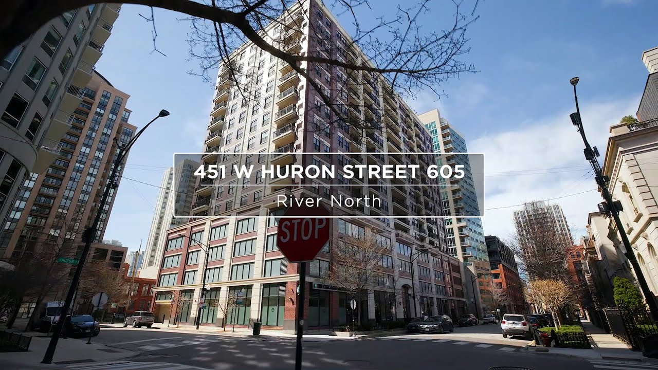 451 W Huron Street #605 | Chicago, IL 60654 - YouTube