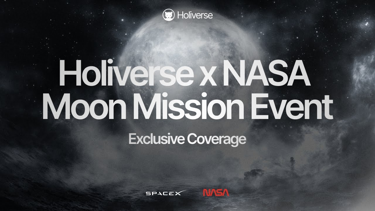 Holiverse x NASA Moon Mission Event | Exclusive Coverage - YouTube