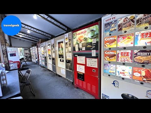 Japonya'nın 50 yıllık yol kenarındaki otomat restoranını ziyaret etmek