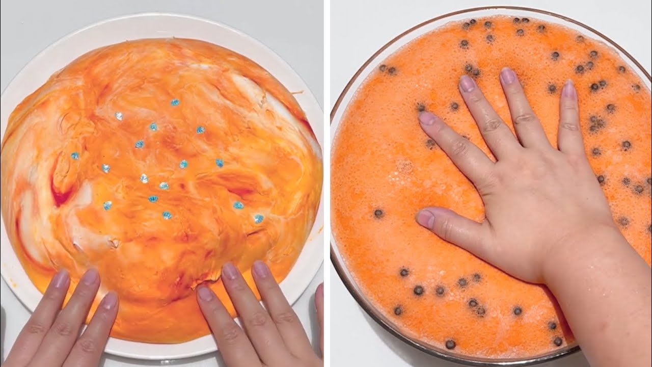 Most Relaxing and Satisfying Slime Videos #13 //Fast Version // SLM ...