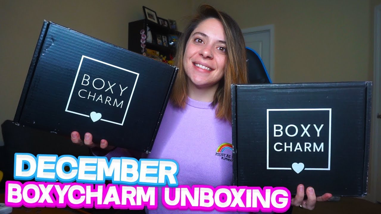 UNBOXING DECEMBER 2019 BOXYCHARM PREMIUM AND BOXYLUXE! - YouTube