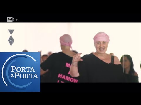 La sensual dance fit di Carolyn Smith - Porta a porta 13/06/2019