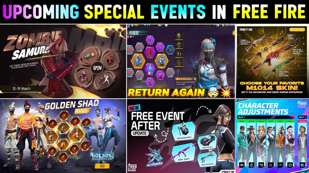 ZOMBIE SAMURAI BUNDLE RETURN FF | ARCTIC BLUE BUNDLE RETURN | FREE FIRE ...