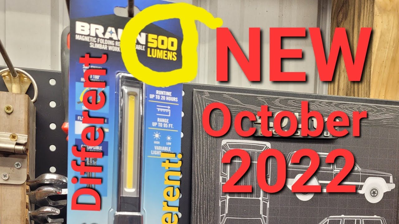 New - Completely Foldable USB-C Rechargeable Braun Work Light from ...