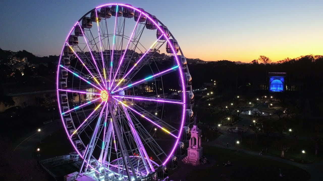 SkyStar Wheel, San Francisco - YouTube