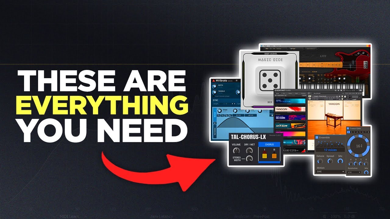 Top 10 FREE Plugins (2025) | FL Studio, Ableton, Logic, more - YouTube