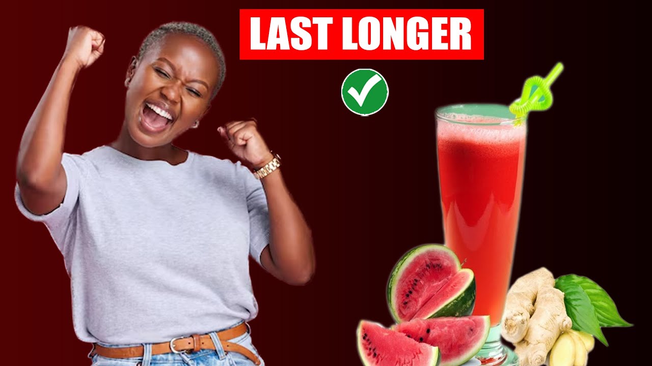 Strong Natural Energy Drink For Men🚀: Drink 30 Minutes Before Bed and ...