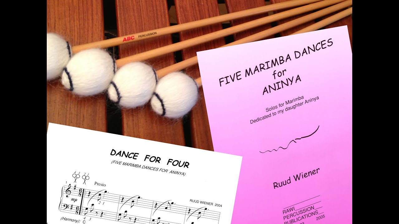 Dance for Four from Five Marimba Dances for Aninya by Ruud Wiener - YouTube