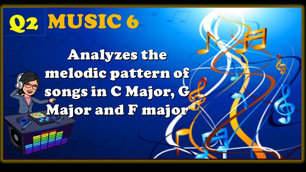 ANALYZES THE MELODIC PATTERNS OF SONGS IN C, G AND F MAJOR KEYS - YouTube