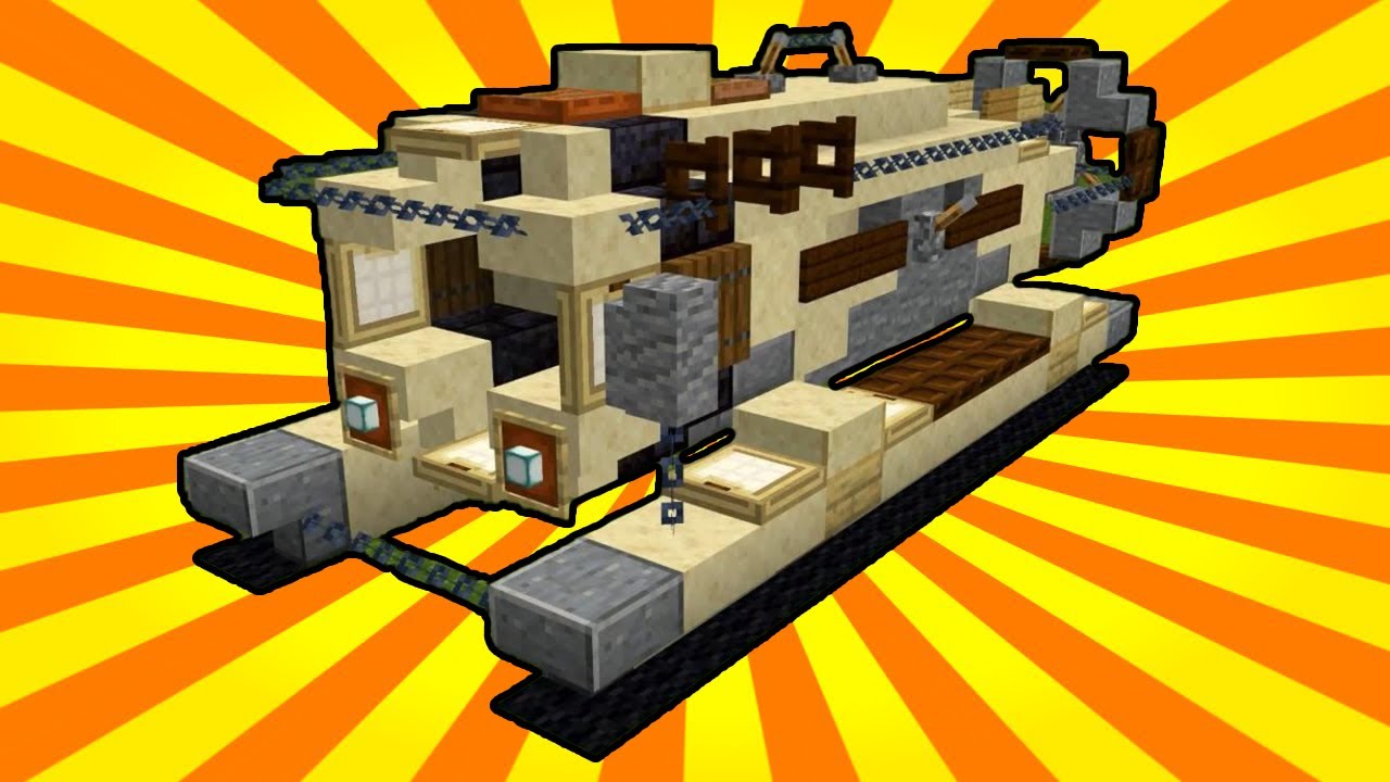 Minecraft: How to Build a U-Boat in Minecraft (Research U-Boat ...