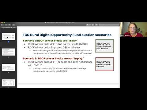 Windham Regional Broadband Business Plan Webinar - YouTube