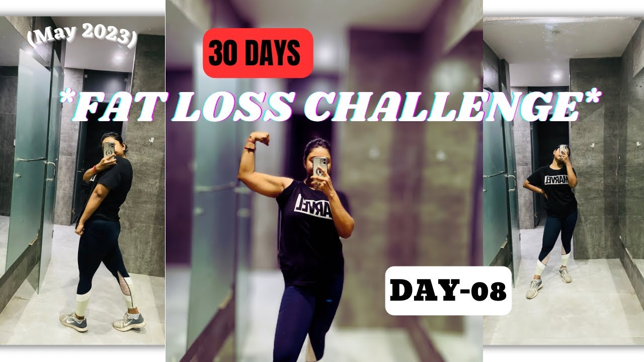 DAY 08 of 30 DAYS FAT LOSS CHALLENGE/FAT to FIT CHALLENGE/*BACK ...