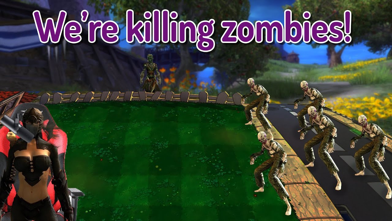 Huge Zombie Invasion - Guild Wars 2 - YouTube