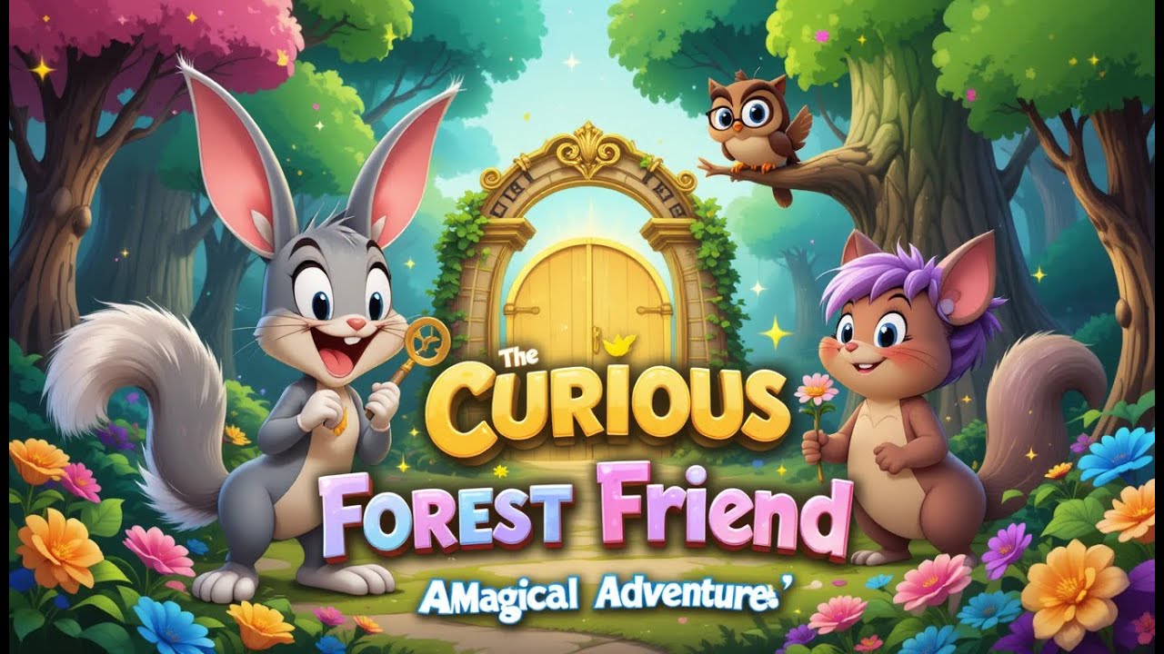 The Curious Forest Friends: A Magical Adventure Story for Kids! - YouTube