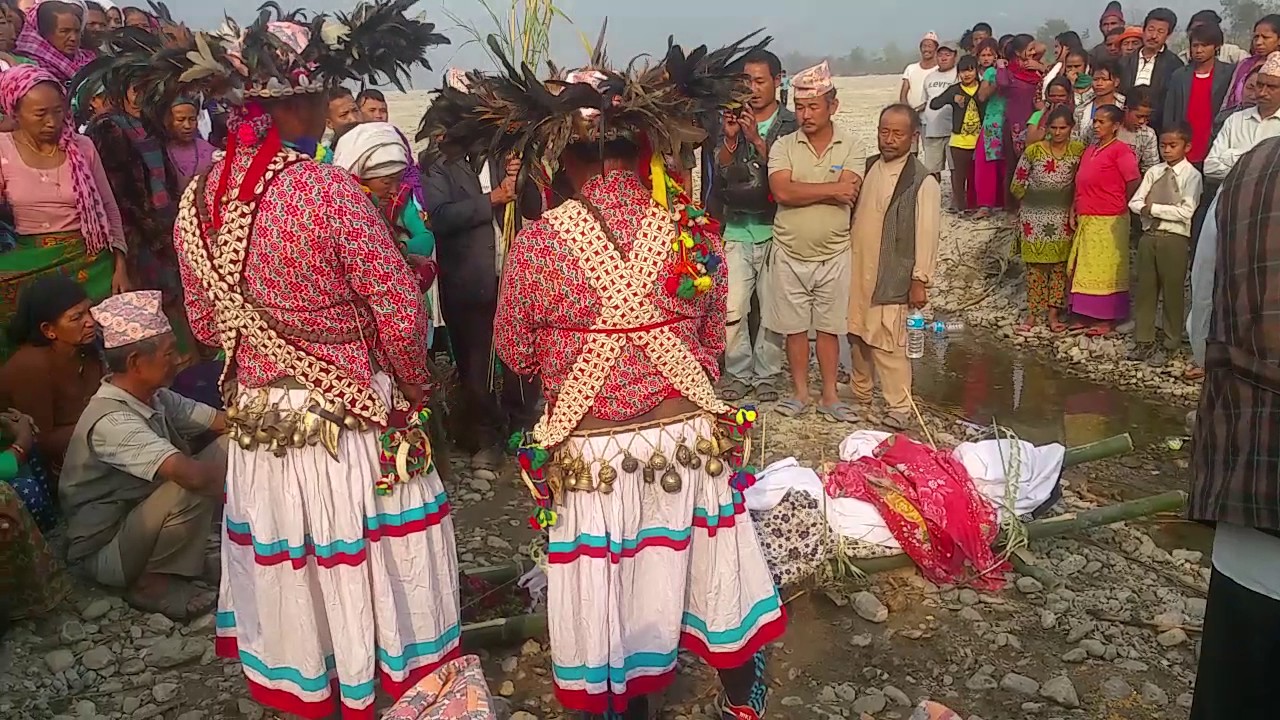 लिम्बु समुदायको काे धामिक परम्परा, limbu dhami haru,Nepali best lingden ...