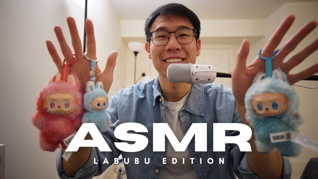 Labubu ASMR (~unboxing and soothing triggers~) - YouTube