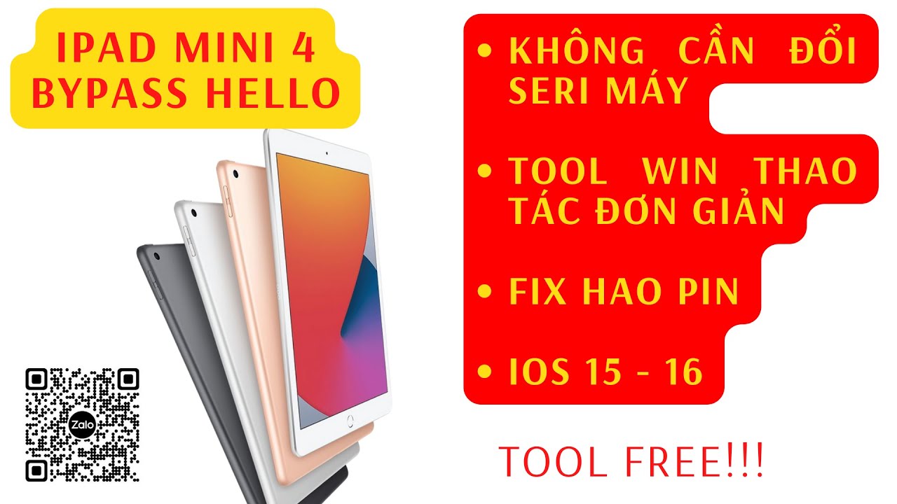 iPad Mini 4 Cellular 4G HELLO Bypass iCloud by iBoy Ramdisk No Change ...