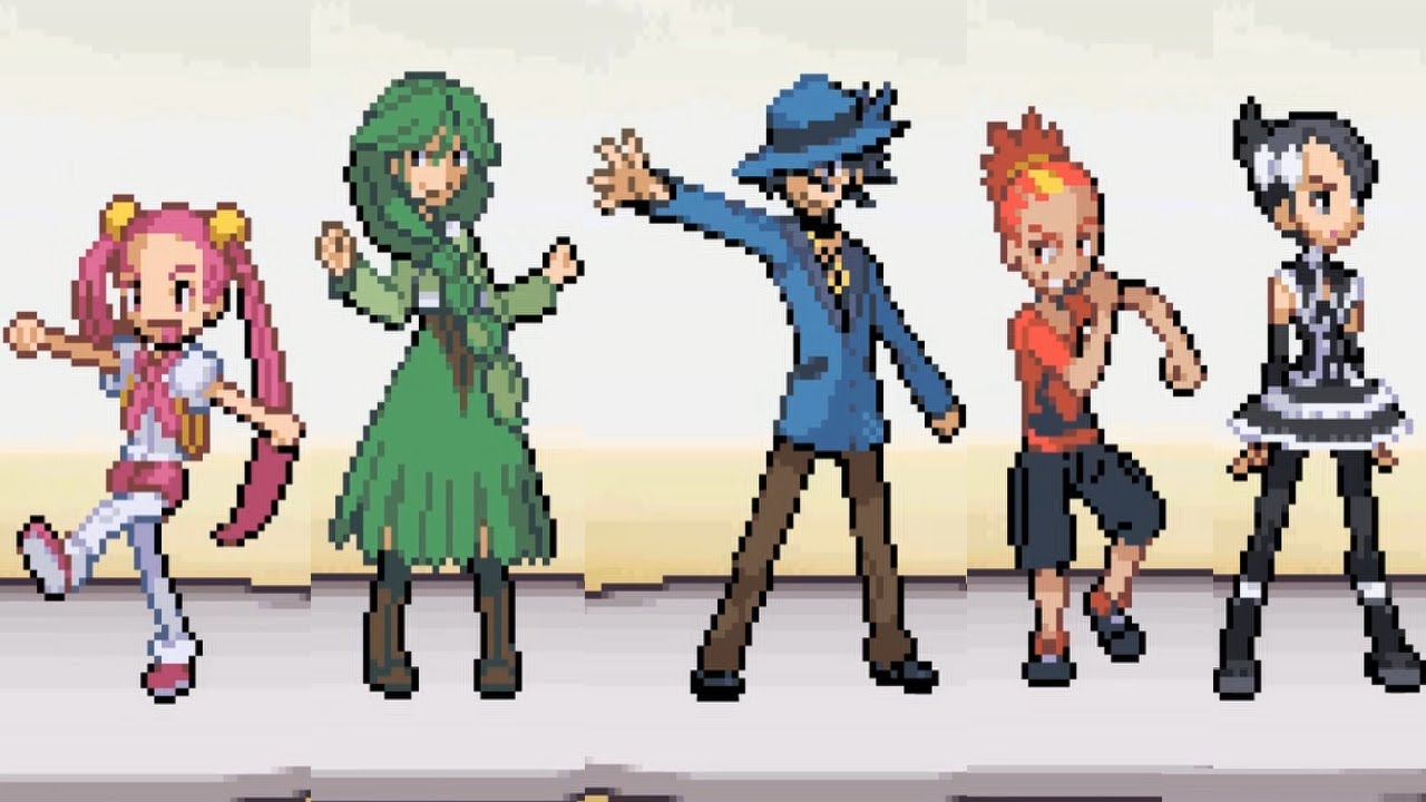 Pokemon Platinum - All Stat Trainers - YouTube