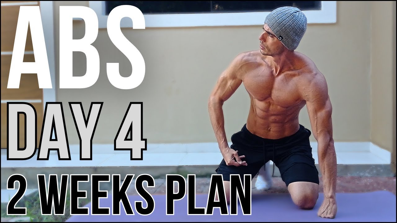 ABS DAY 4 Workout | 2 Weeks Plan - YouTube