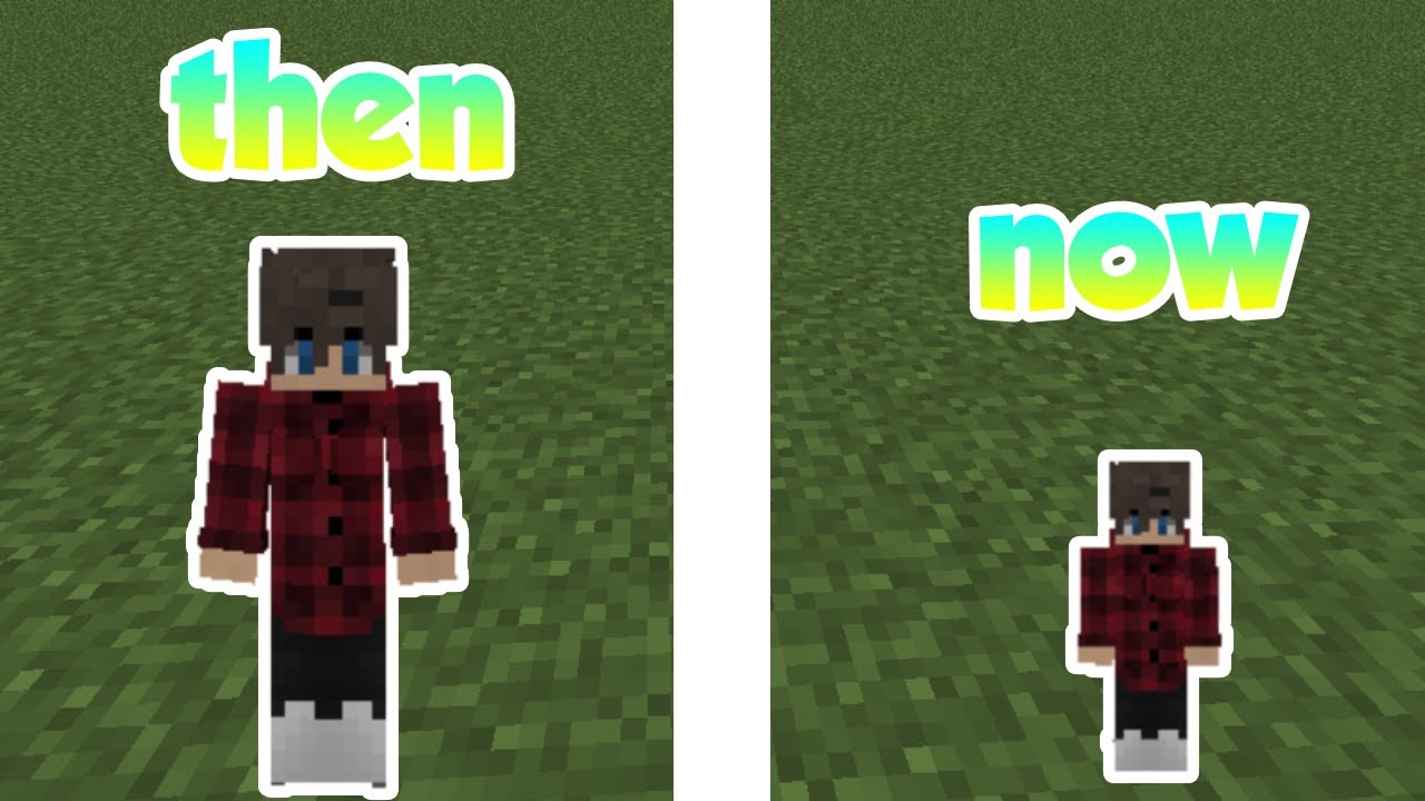 MINECRAFT!!! Changing From a Adult to a Baby/Toddler(More Player Models ...