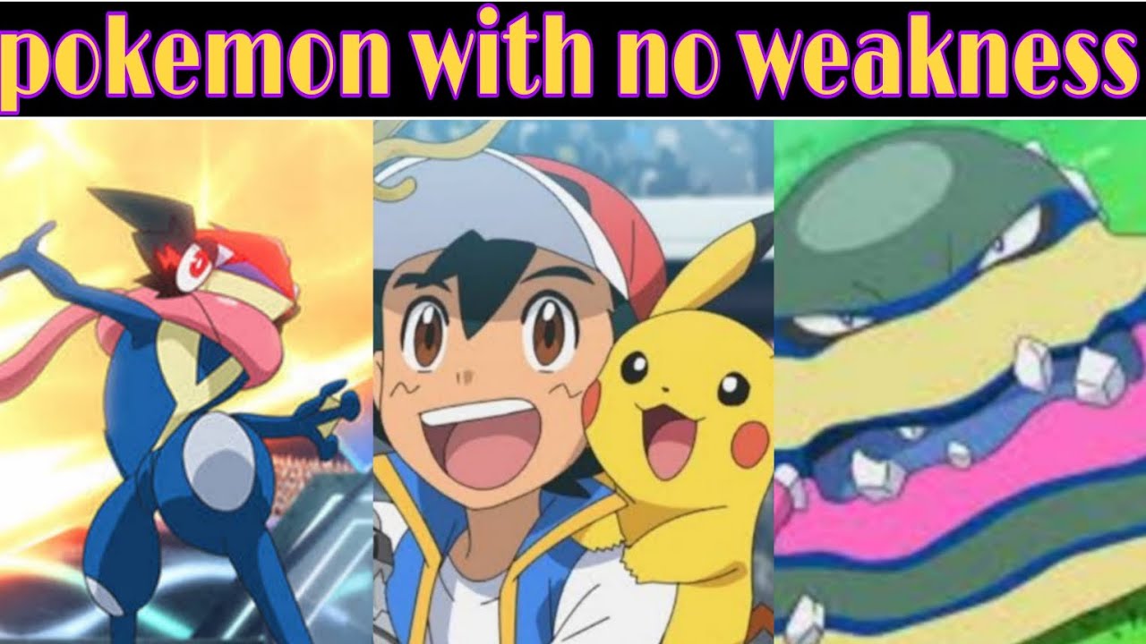 No Weakness Pokémon: Unveiling the Unconventional Ones! #pokemon - YouTube