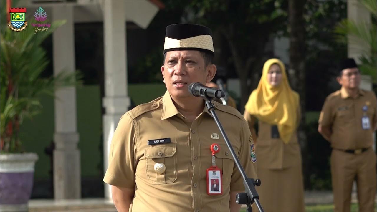 9 Hari Jelang Pemilu, Pj Bupati Tangerang Minta ASN Terus Jaga Netralitas dan Kondusifitas - YouTube