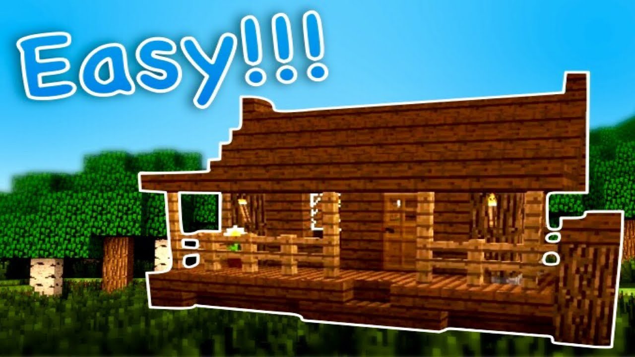 Minecraft Tutorial: Πώς Να Φτιάξετε Ένα Εύκολο & Μικρό Σπίτι! - YouTube