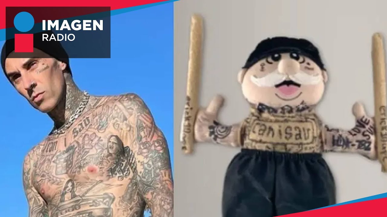 Travis Barker pone a la venta muñeco Dr Simi que le regalaron en México ...